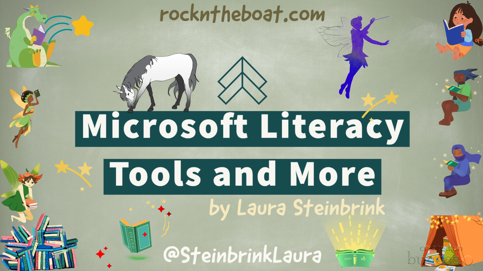 Microsoft Literacy Tools and More – #RocknTheBoat
