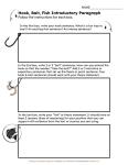 Fishing Essay Graphic Organizer – #RocknTheBoat